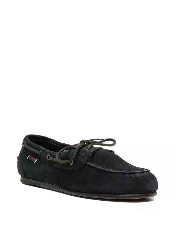 SEBAGO Suede Boat Shoes - Blue