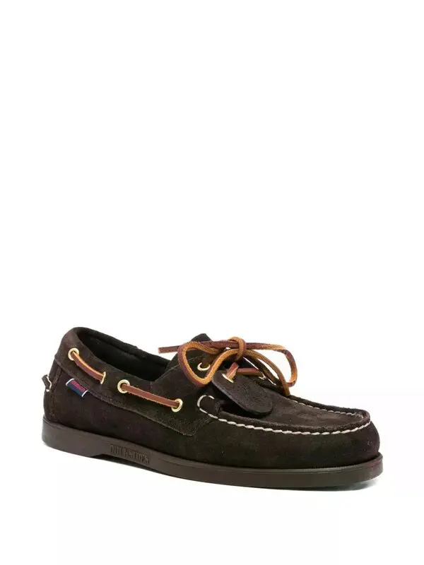SEBAGO Docksides Suede Boat Shoes - Brown