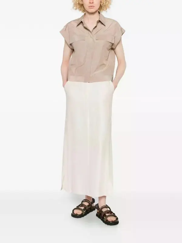 Peserico Cap-sleeve Shirt