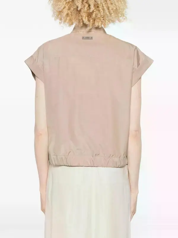 Peserico Cap-sleeve Shirt
