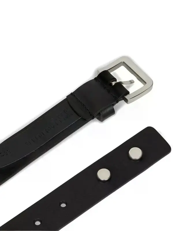 Karl Lagerfeld Studded Leather Belt