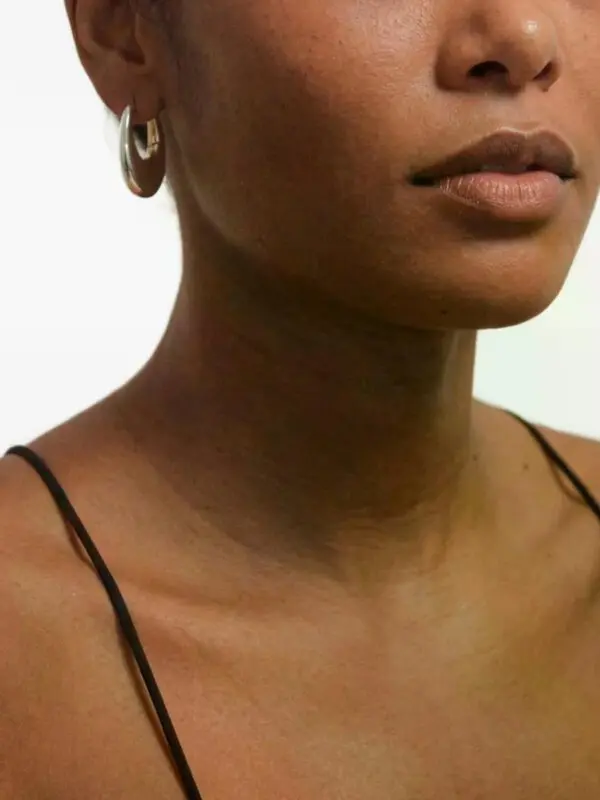YOJ X Charlotte Eclipse Two-tone Hoop Earrings