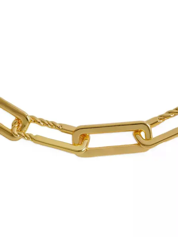 YOJ Rope Rectangle Chain Necklace