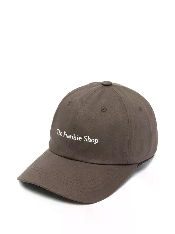 THE FRANKIE SHOP Logo-embroidered Baseball Cap - Brown