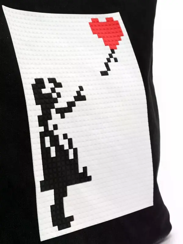 MOSTLY HEARD RARELY SEEN 8-BIT Floating Heart Tote Bag