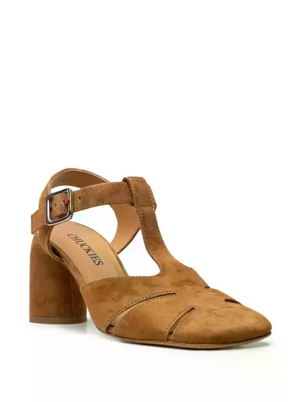 CHUCKIES Cut-out Heeled Pumps
