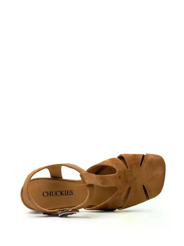 CHUCKIES Cut-out Heeled Pumps