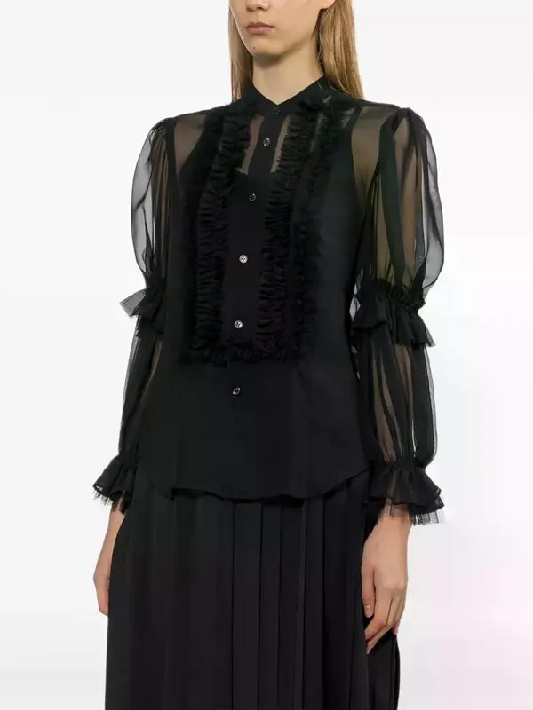 Junya Watanabe Pleated Midi Skirt