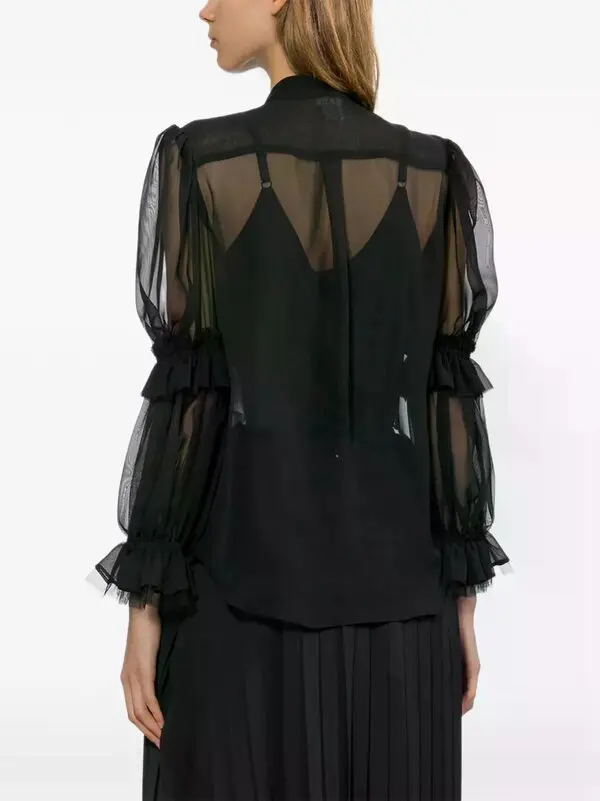 Junya Watanabe Pleated Midi Skirt