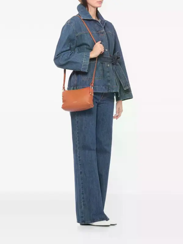 COCCINELLE Rebekka Mini Pebbled Leather Shoulder Bag