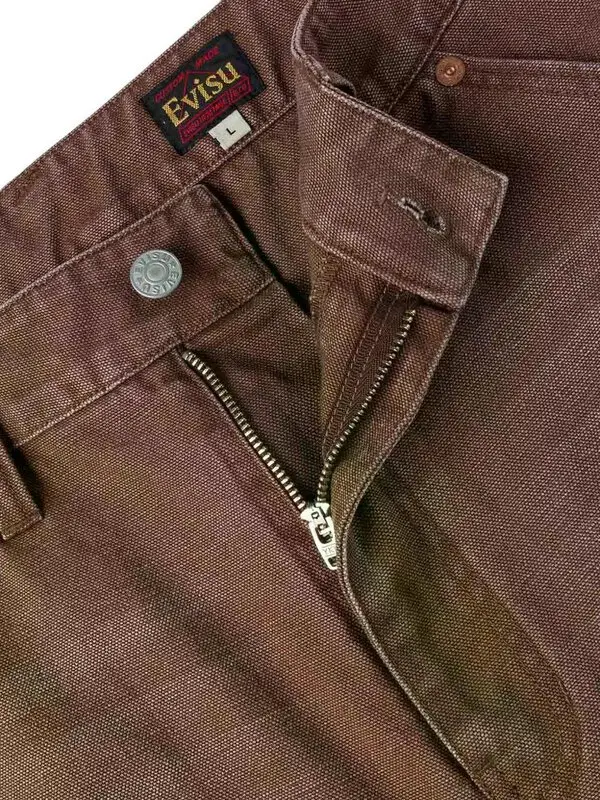 EVISU Distressed Daicock Jeans