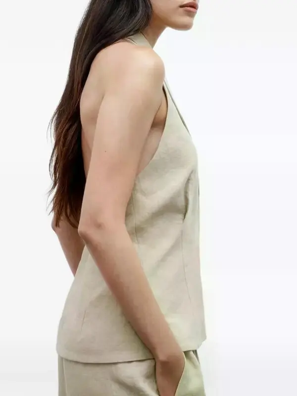 TWP Kaitlyn Halterneck Vest