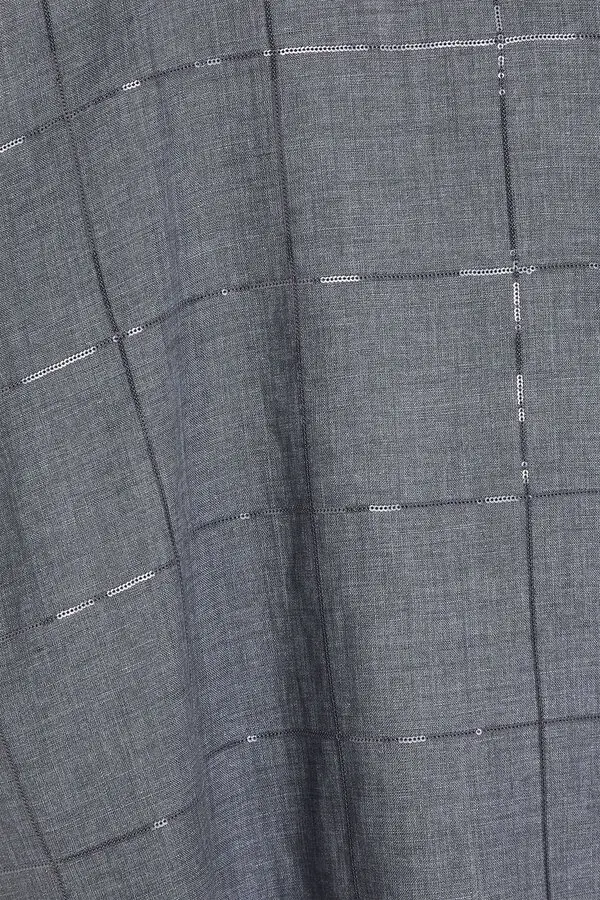 Brunello Cucinelli Sequin-embellished Linen Top