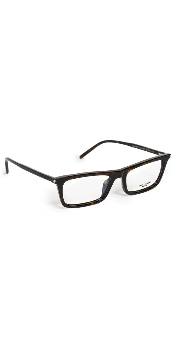 Saint Laurent Sl 890 Betty Thin Optical Glasses - Havana-havana-transparent
