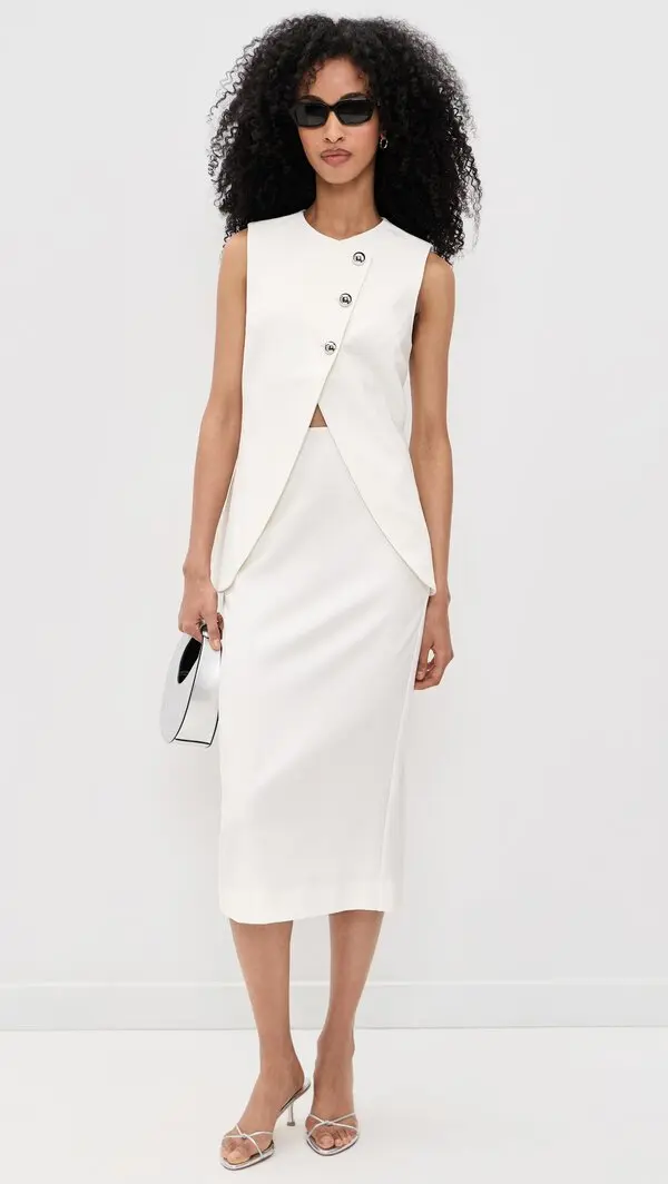 FAVORITE DAUGHTER The Rachel Skirt - Pearl