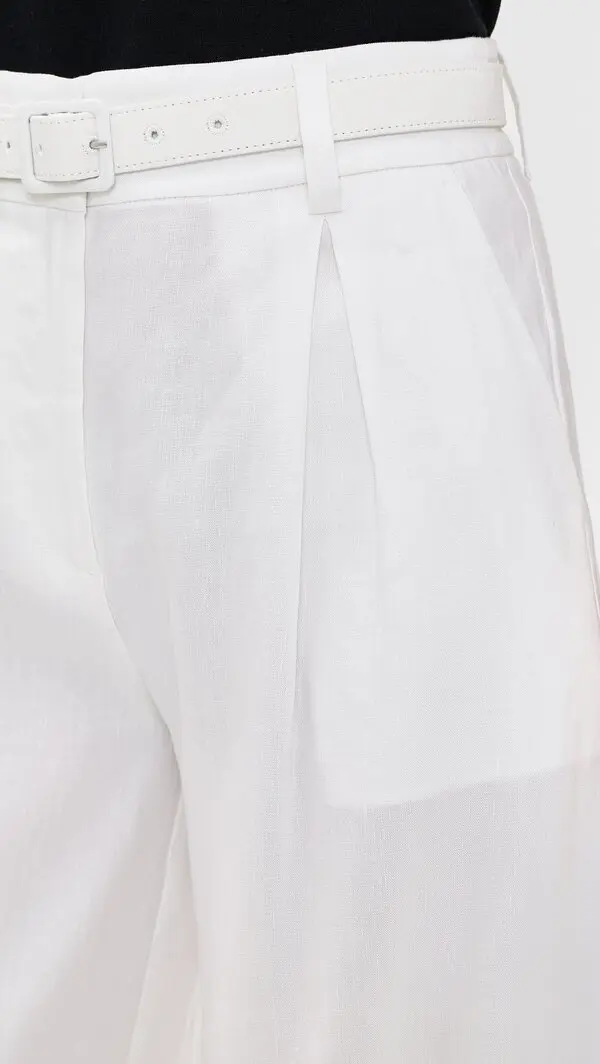 FAVORITE DAUGHTER The Miranda Linen Pants - White