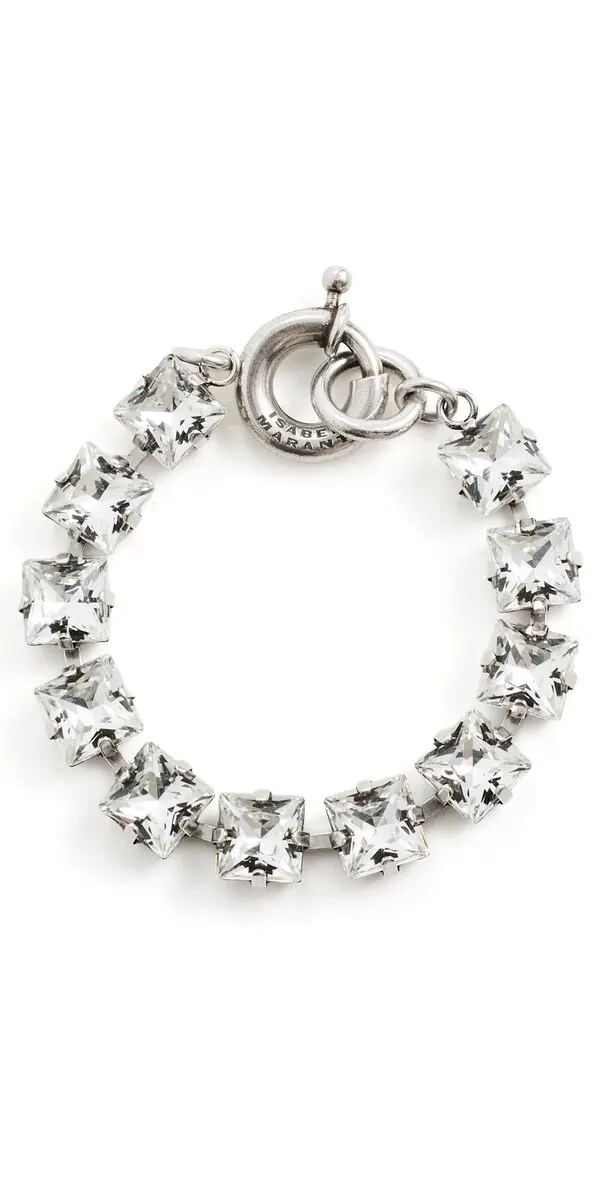 Isabel Marant Bracelet - Transparent/silver