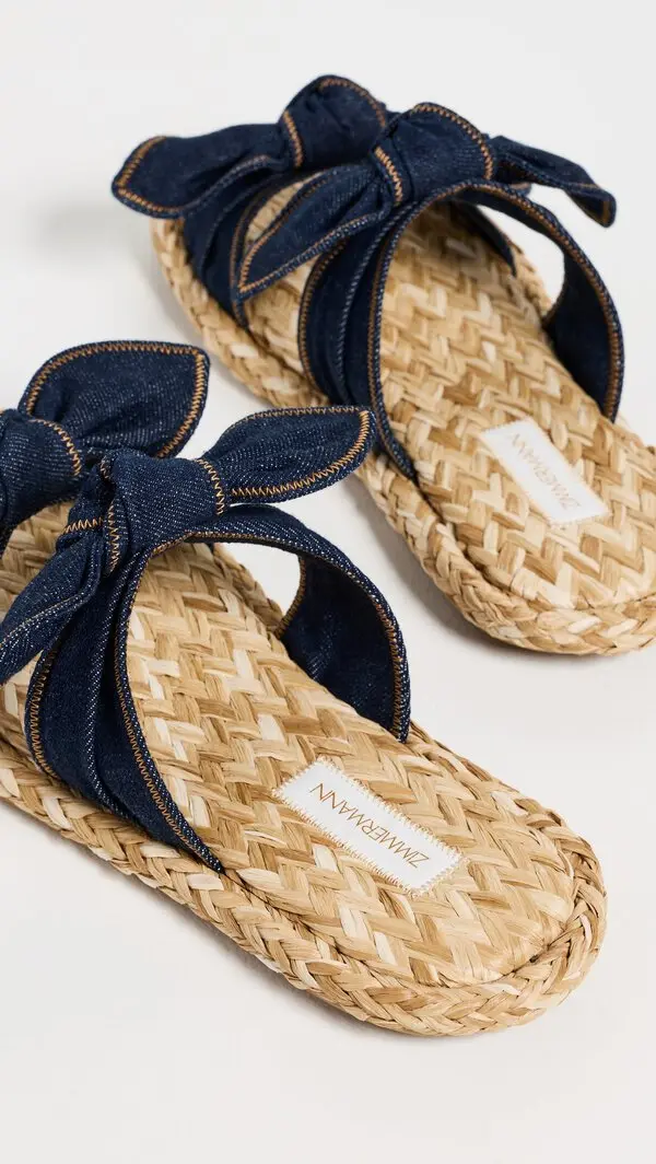 Zimmermann Carousel Slides - Denim