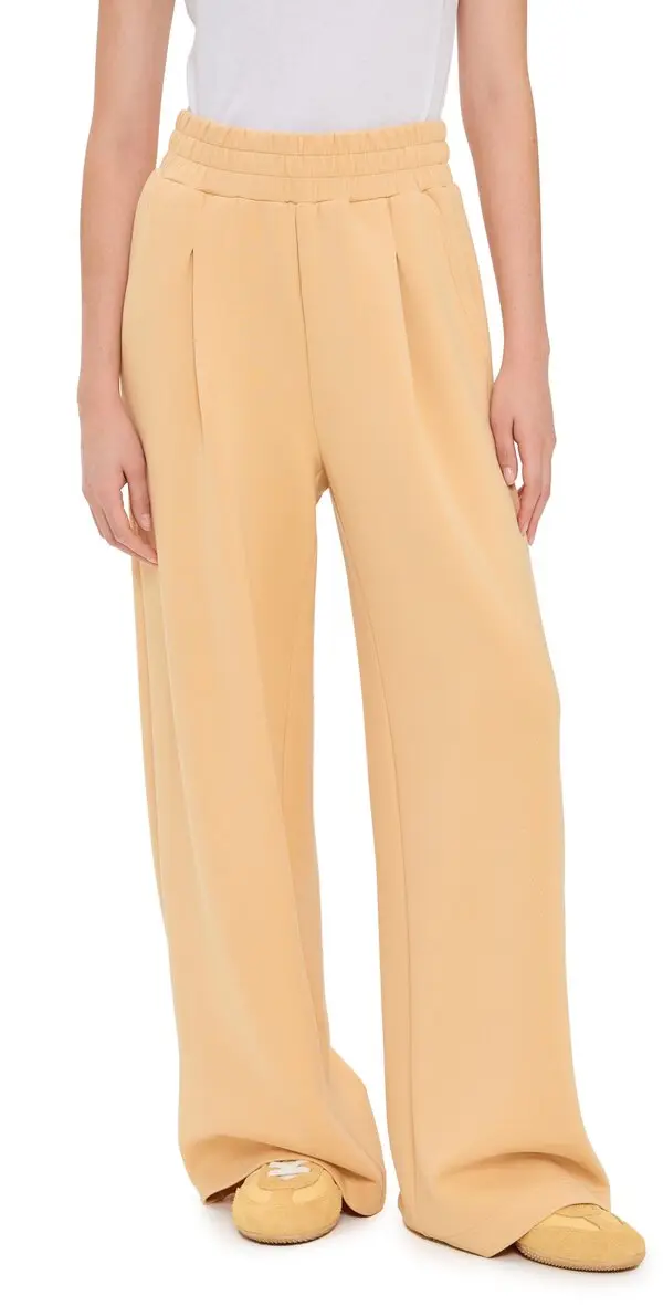 Varley The Extra Wide Leg Pants 29.5 - Sahara Sun
