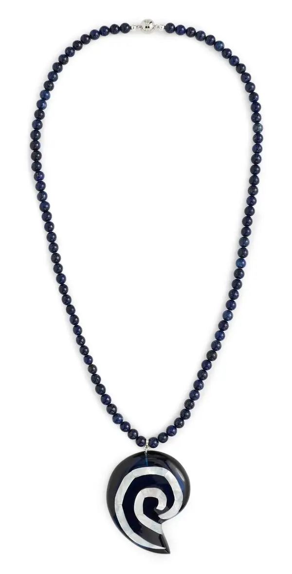 JULIETTA Alma Necklace - Navy