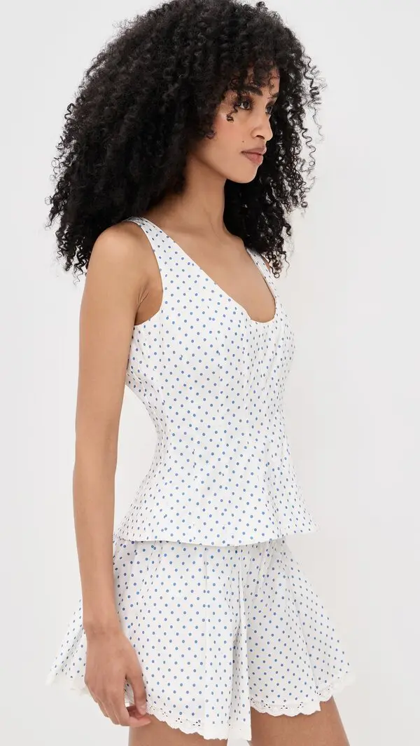 Caroline Constas Brielle Sleeveless Top