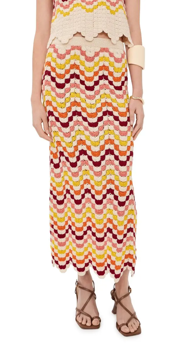 Escvdo Safi Crochet Skirt