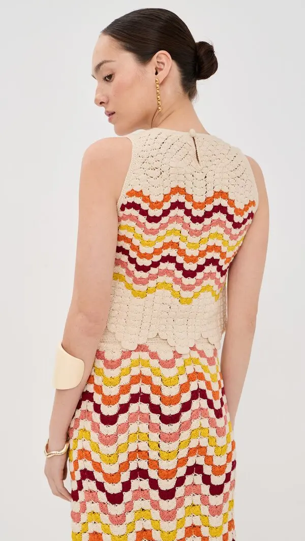 Escvdo Cuenca Crochet Top