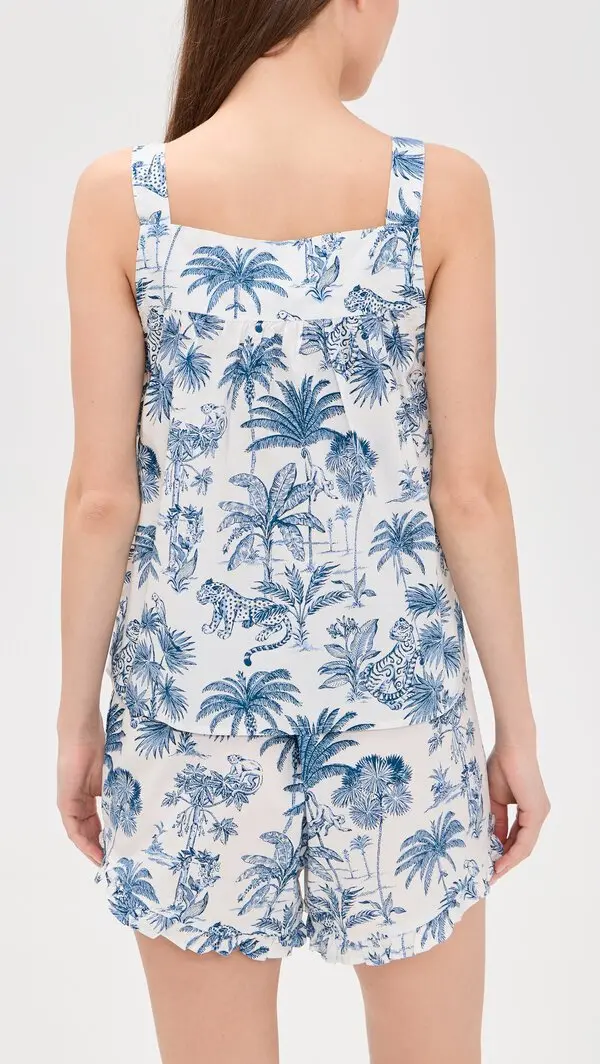 PRINTFRESH Back To Bed Short Pajama Set