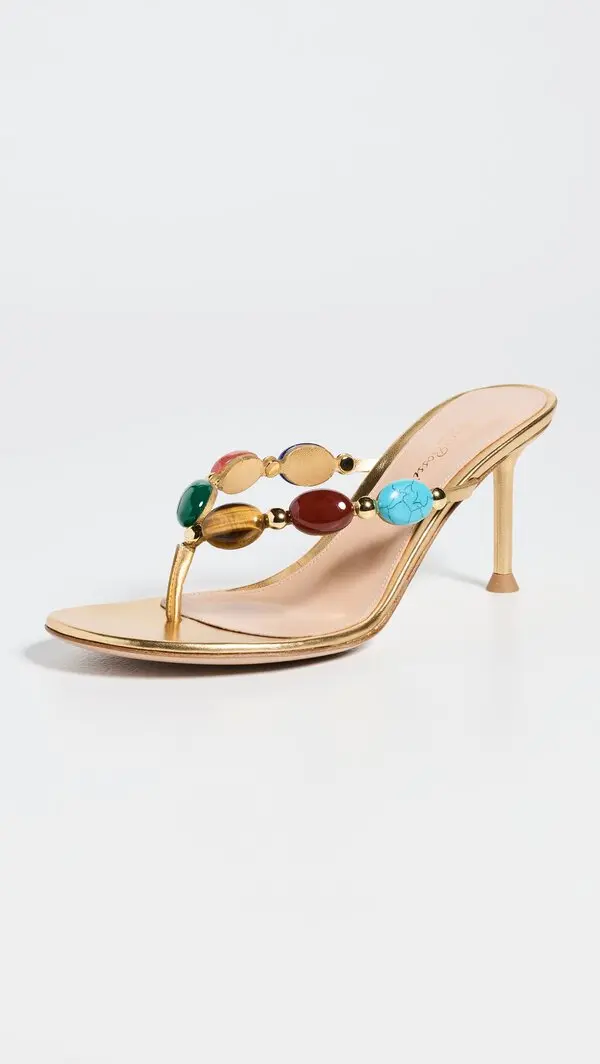 GIANVITO ROSSI Shanti Thong Sandals