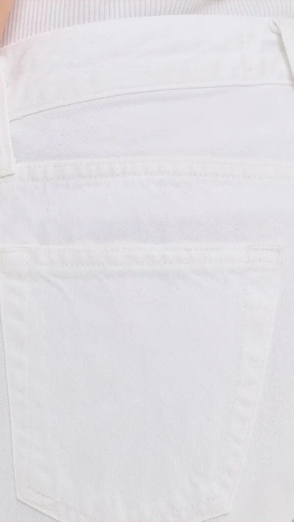 AGOLDE Romney Straight Leg Jeans - Marshmallow