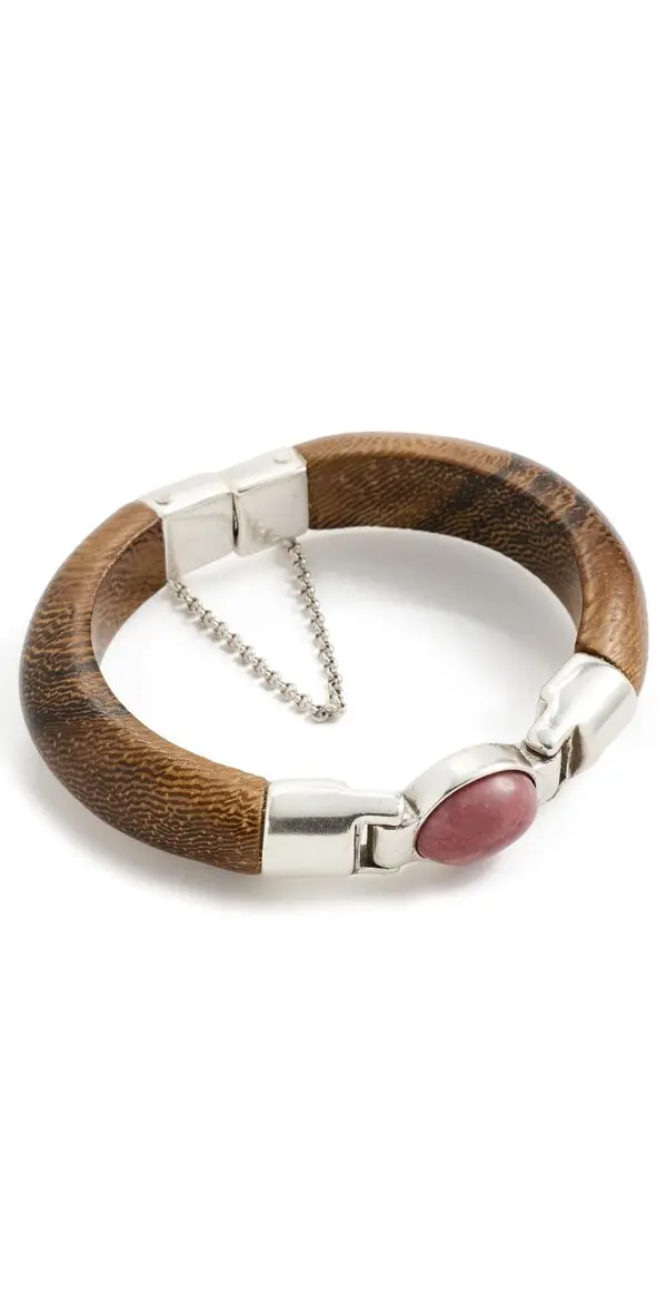 Isabel Marant Cuff Bracelet - Havana/silver