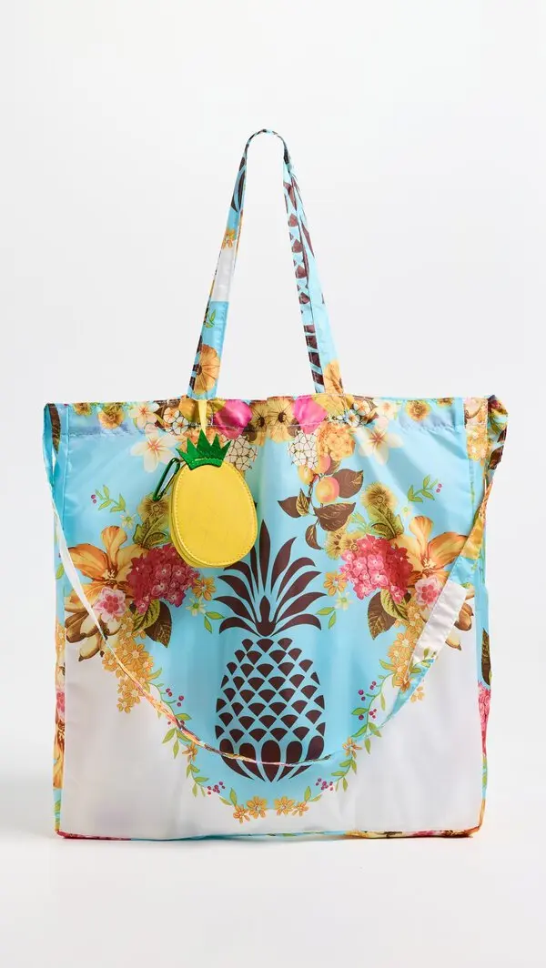Farm Rio Packable Pineapple Fruit Bag