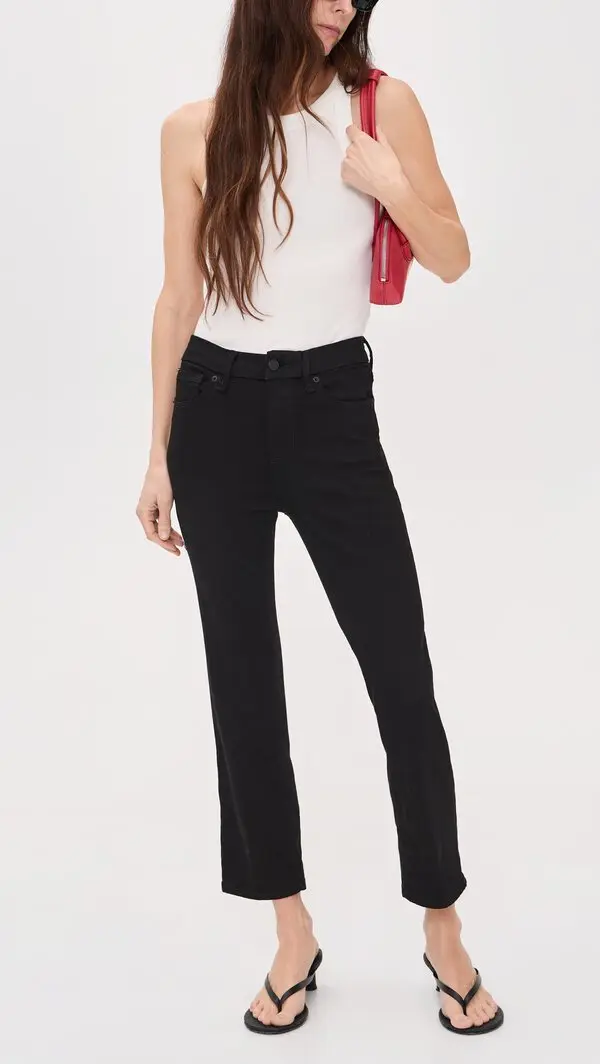 Good American Never Fades Good Petite Straight Jeans