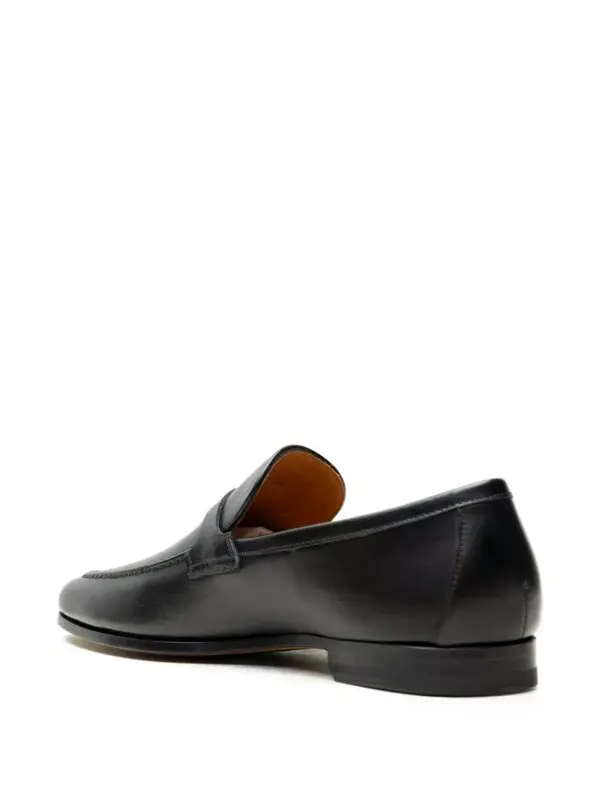 Magnanni Silvano Leather Loafers With Buckle Detail
