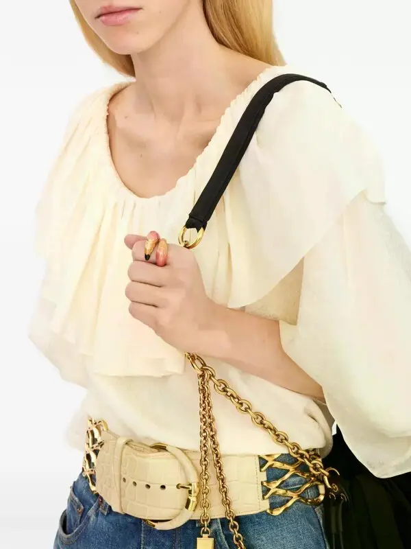 Chloé Tropicus Toi Et Moi Flamingo Ring - Gold