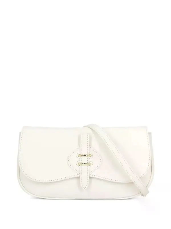 COCCINELLE Grained Leather Shoulder Bag