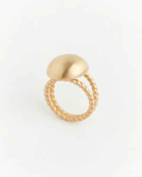SOPHIE BLAKE Zoe Dome Ring Brushed