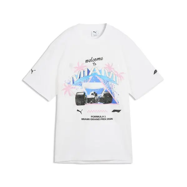 PUMA F1â® Miami Graphic T-shirt - White