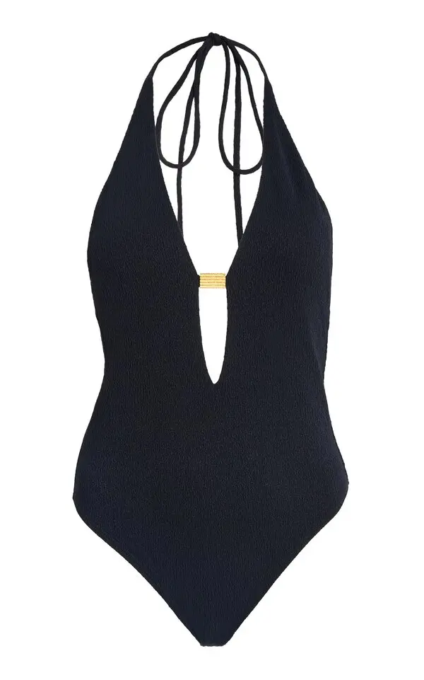 VIX PAULA HERMANNY X Rhw Tammy Sutton One-piece Swimsuit - Black