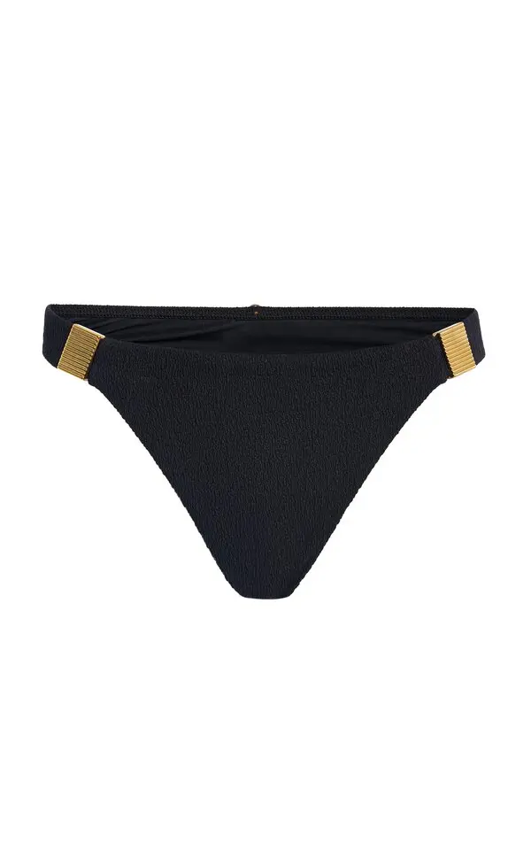 VIX PAULA HERMANNY X Rosie Huntington-whiteley Tammy Brazilian Bikini Bottom - Black