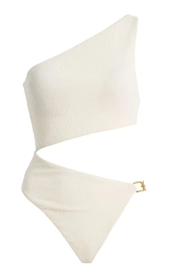 VIX PAULA HERMANNY Jo Maryl One-piece Swimsuit - White