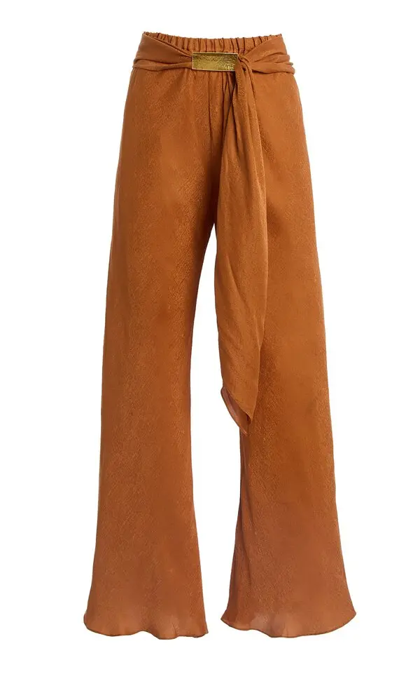 VIX PAULA HERMANNY X Rosie Huntington-whiteley Rosie Crepe Pants