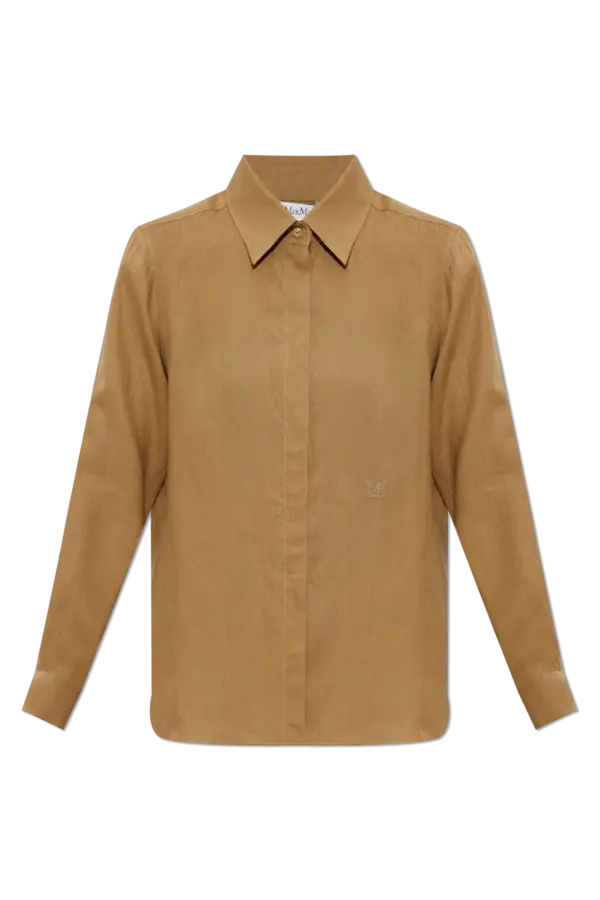 Max Mara Falasco Linen Shirt - Beige