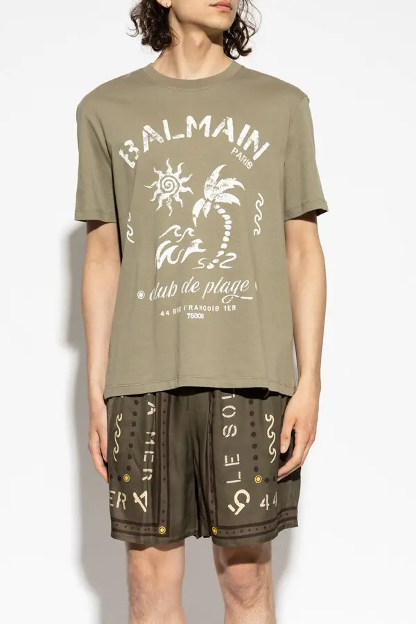 Balmain T-shirt With Print