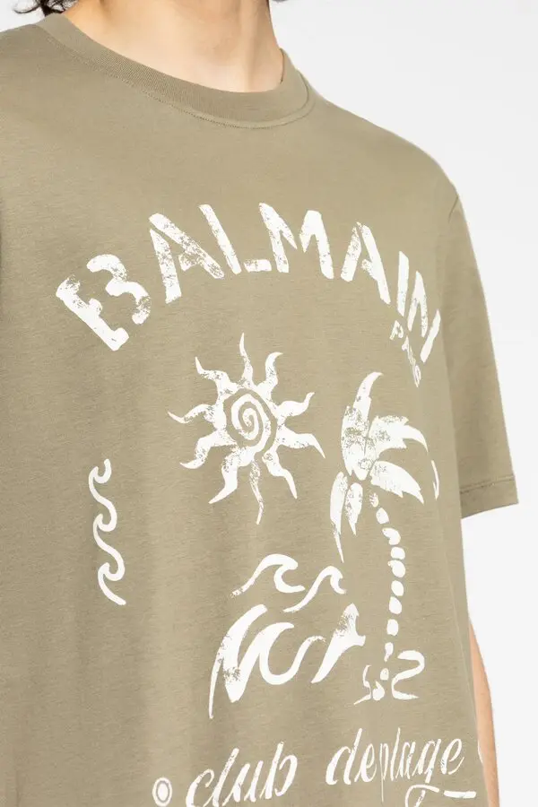 Balmain T-shirt With Print
