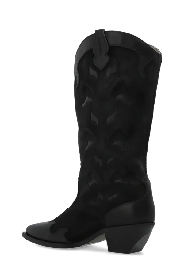 ALLSAINTS Suede Heeled Boots