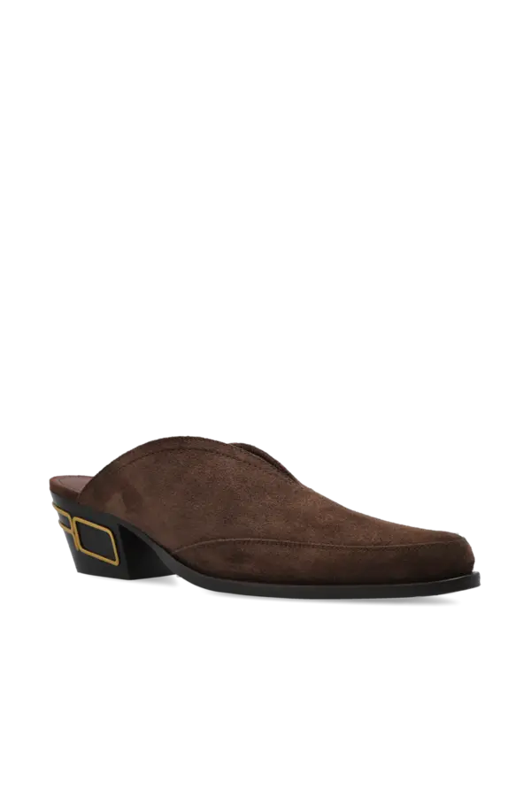 Etro Suede Heeled Mules