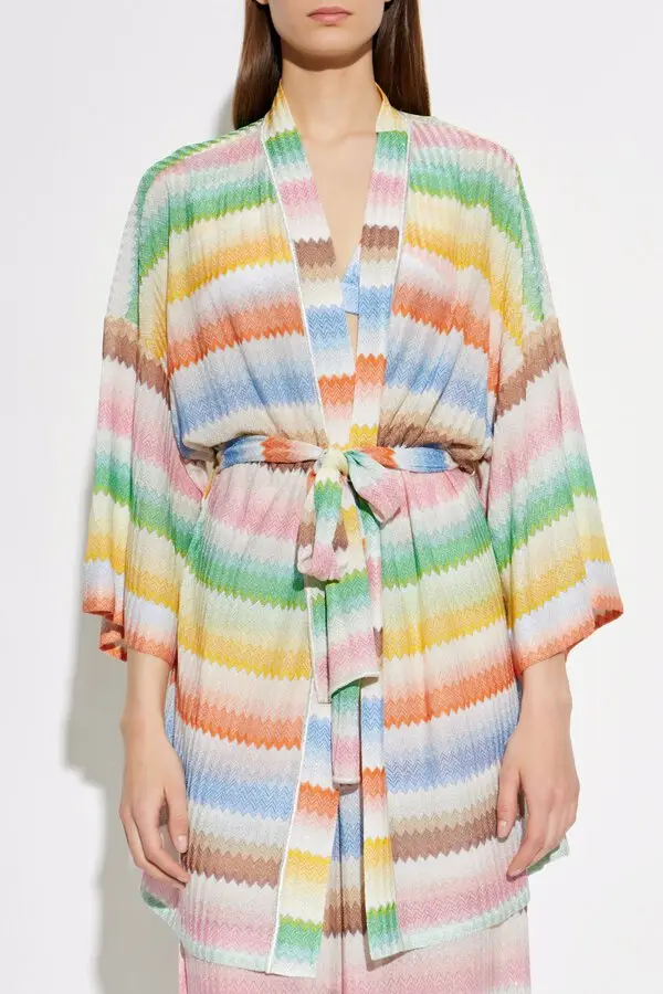 Missoni Patterned Kimono