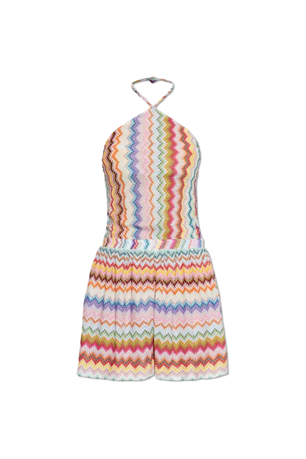 Missoni Off-the-shoulder Jumpsuit - Multicolour
