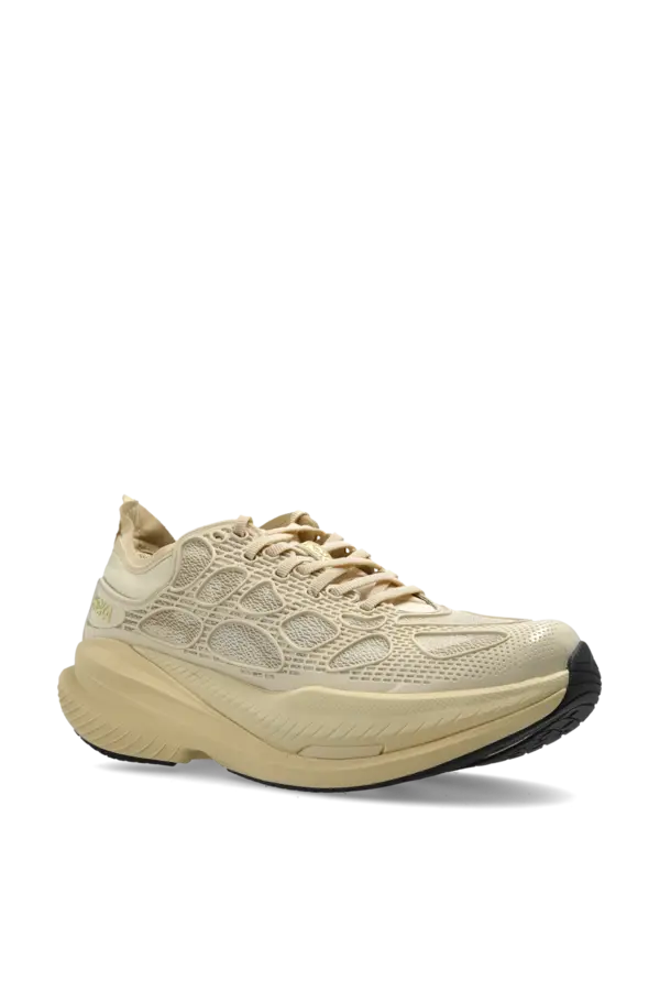 HOKA® Mach X Caged’ Sports Shoes - Beige